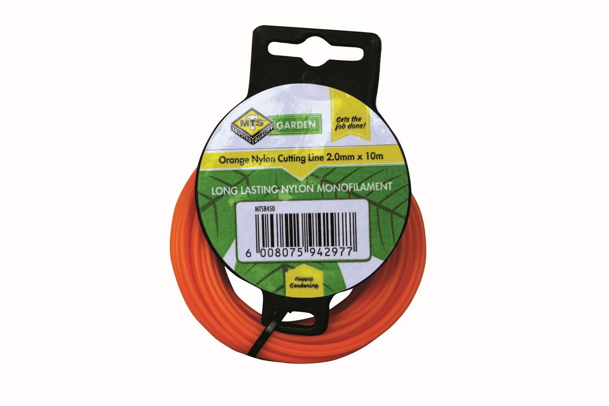 MTS Nylon Cutting Line 2,0mm 10m Orange | Shop Today. Get it Tomorrow ...