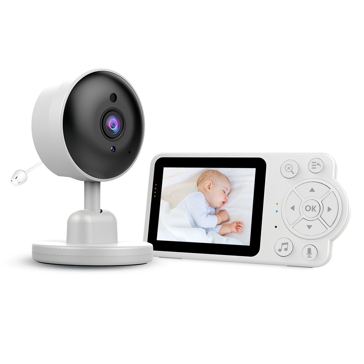 Baby Monitor with Camera and Audio 2.8" Wireless Baby Pet Camera ...