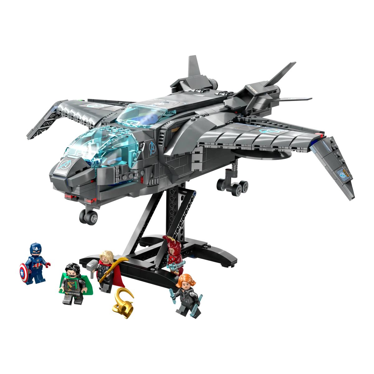 LEGO 76248 Marvel The Avengers Quinjet Kids Building Set (Parallel ...