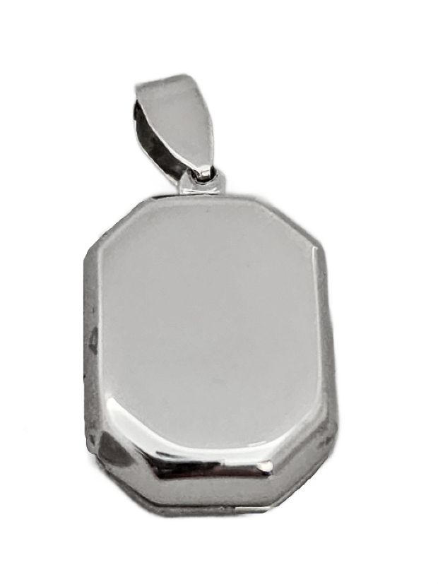 Sterling Silver Small Rectangle Locket | Shop Today. Get it Tomorrow ...
