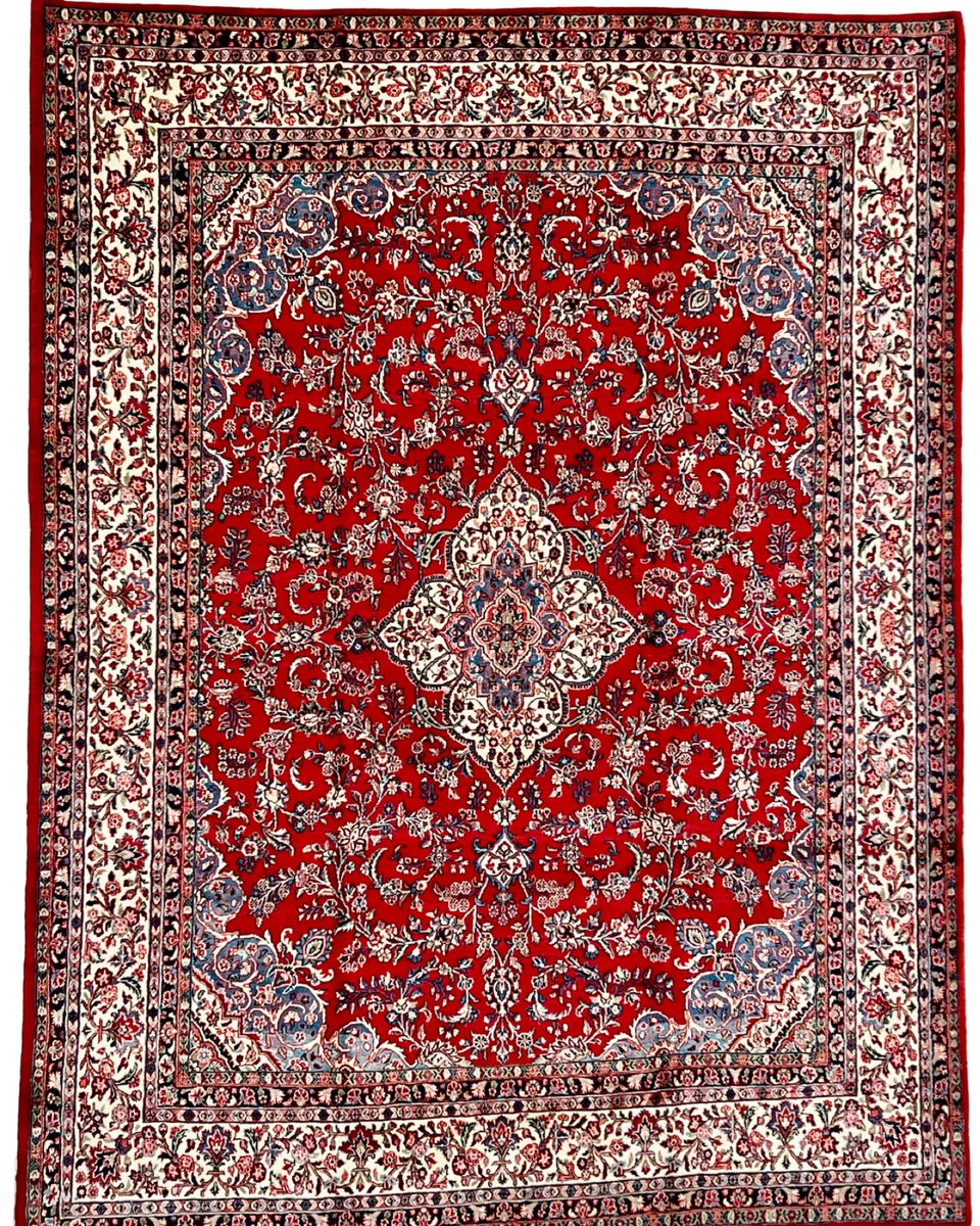 Persian Carpet, Sarouk, hand made, 100% Premium Wool, Size 380 x 288 cm ...