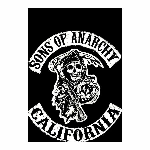 Sons Of Anarchy Logo - A1 Poster | Shop Today. Get it Tomorrow ...