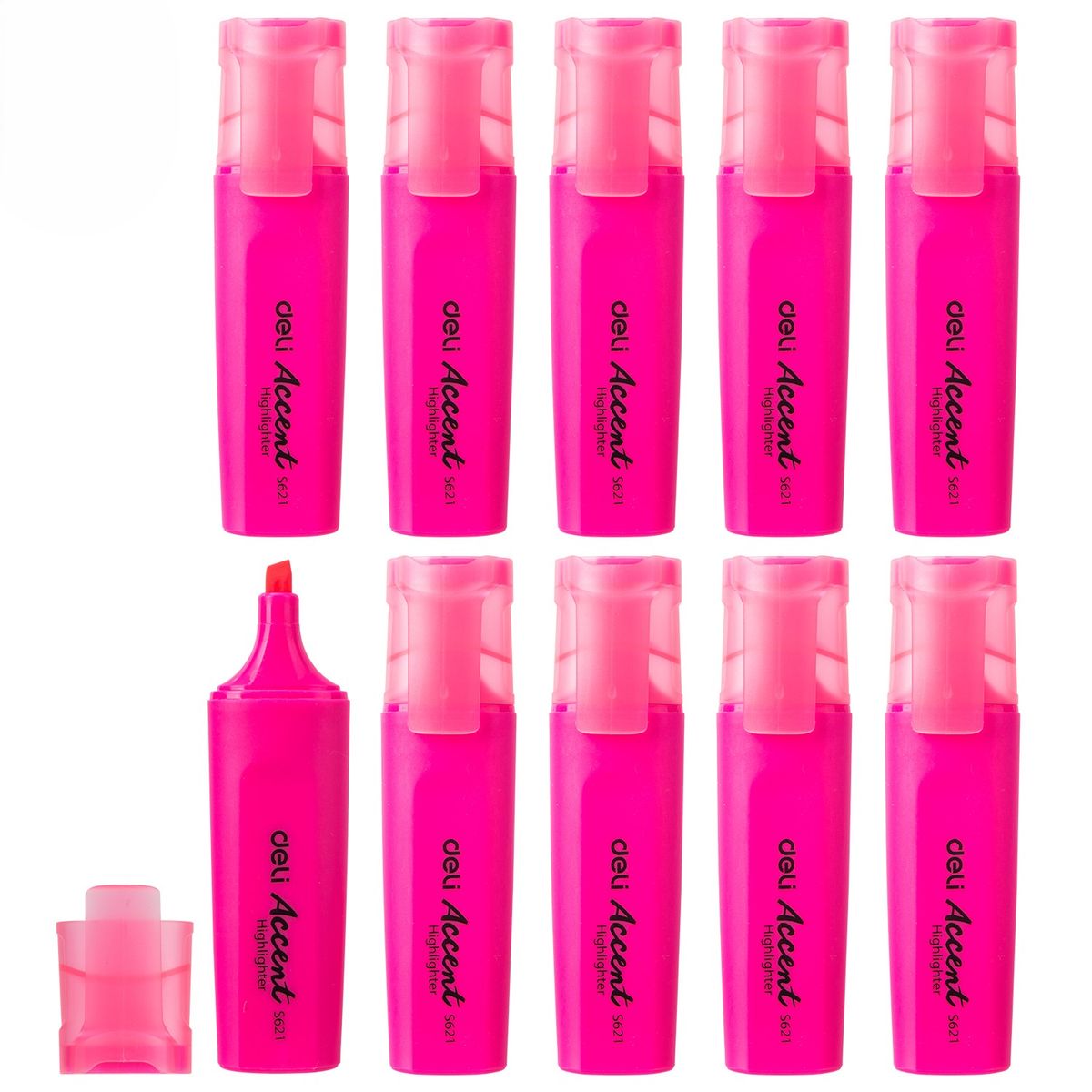 DELI Highlighters Pink - 10pcs | Shop Today. Get it Tomorrow ...