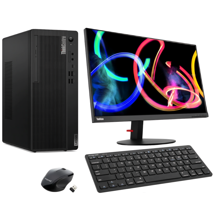 Certified Pre-Owned Lenovo ThinkCentre M80t Full Set with 27-Inch ...