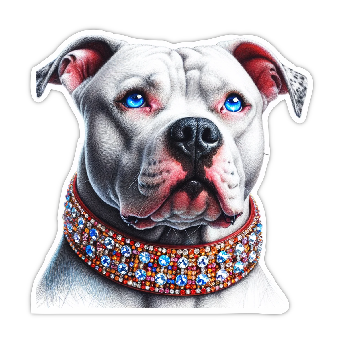 TrendSpire Pitbull Stickers - Set of 4 | Shop Today. Get it Tomorrow ...