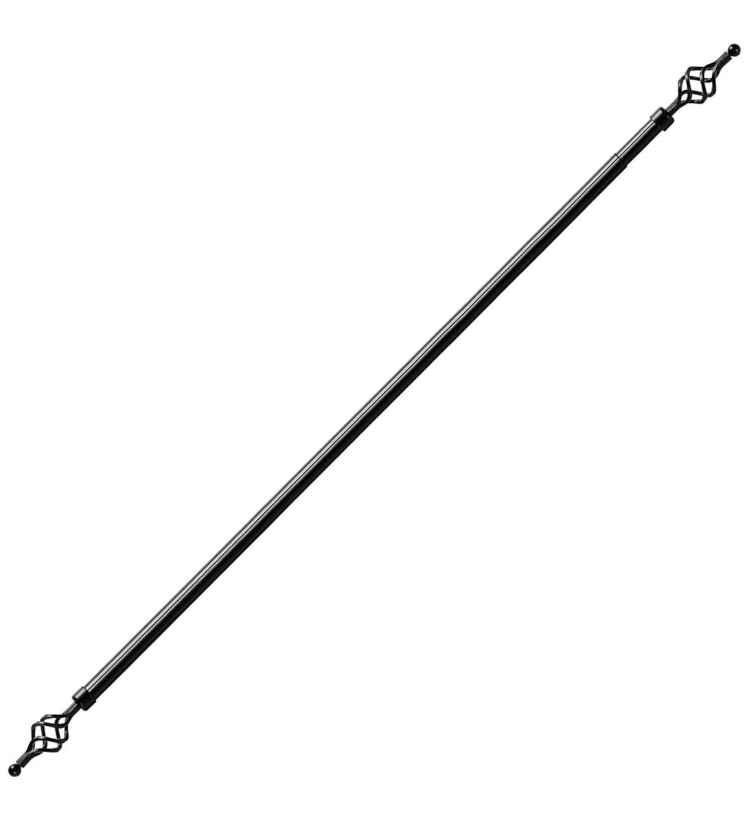 Expandable Curtain Rod With Twisted Cage Finial - 3m | Shop Today. Get ...