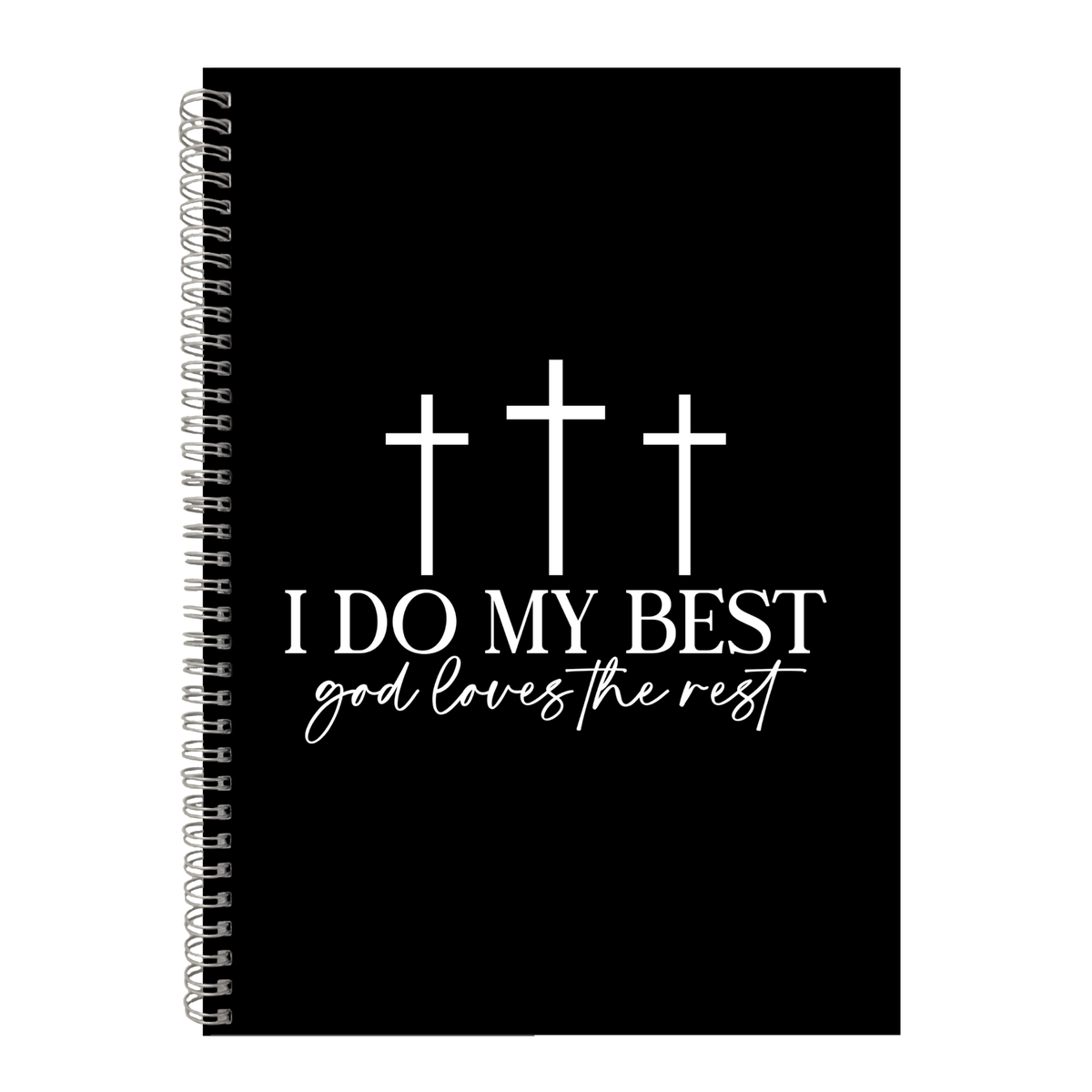 God Does The Rest Christian Theme Writing Book A4 Notepad Notebook Gift ...