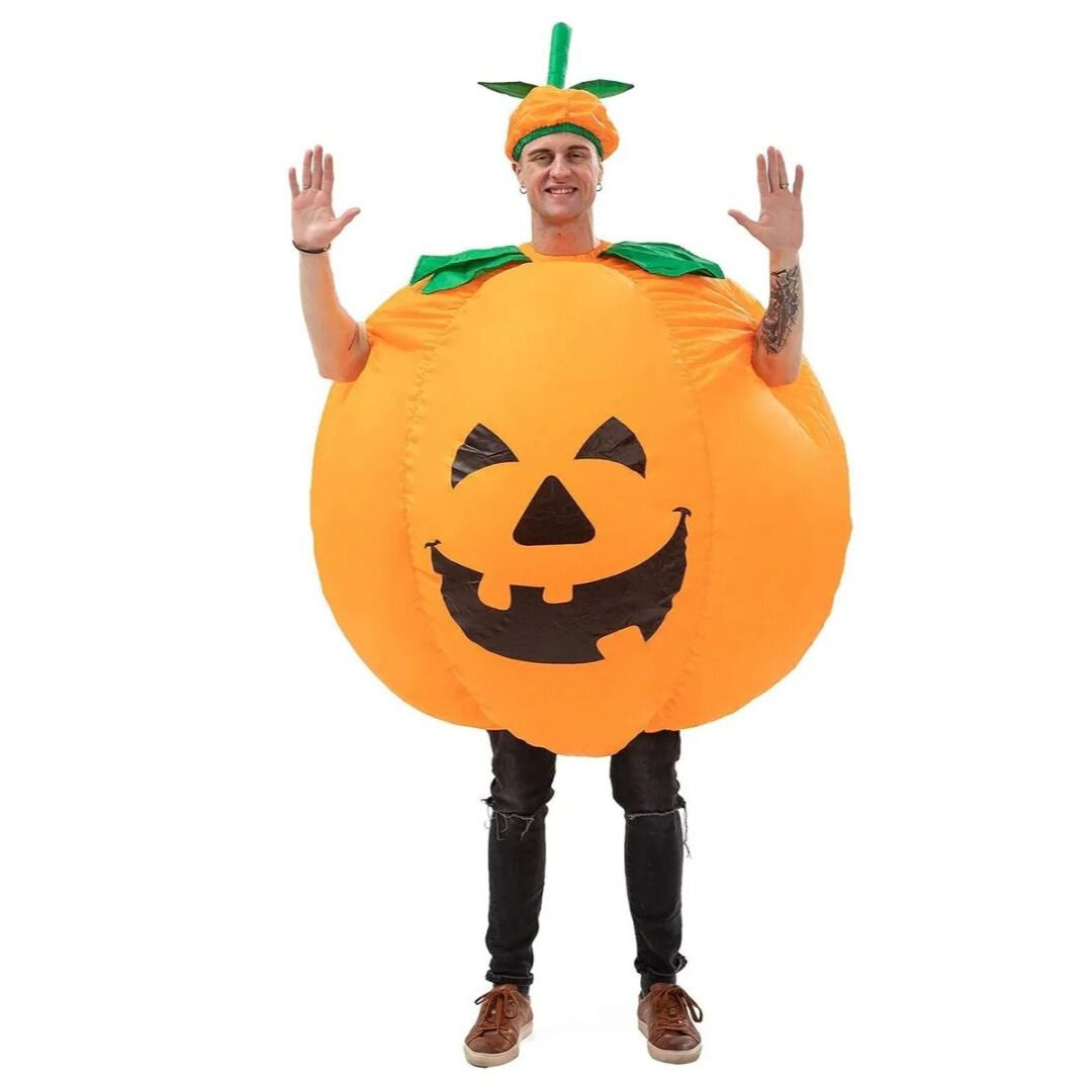 Adult Inflatable Costume - Pumpkin | Shop Today. Get it Tomorrow ...