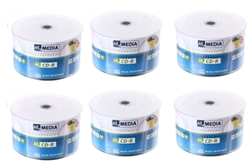 MyMedia CD-R 52x 700MB Wide Printable 50 Pack Wrap - PACK OF 6 | Shop ...