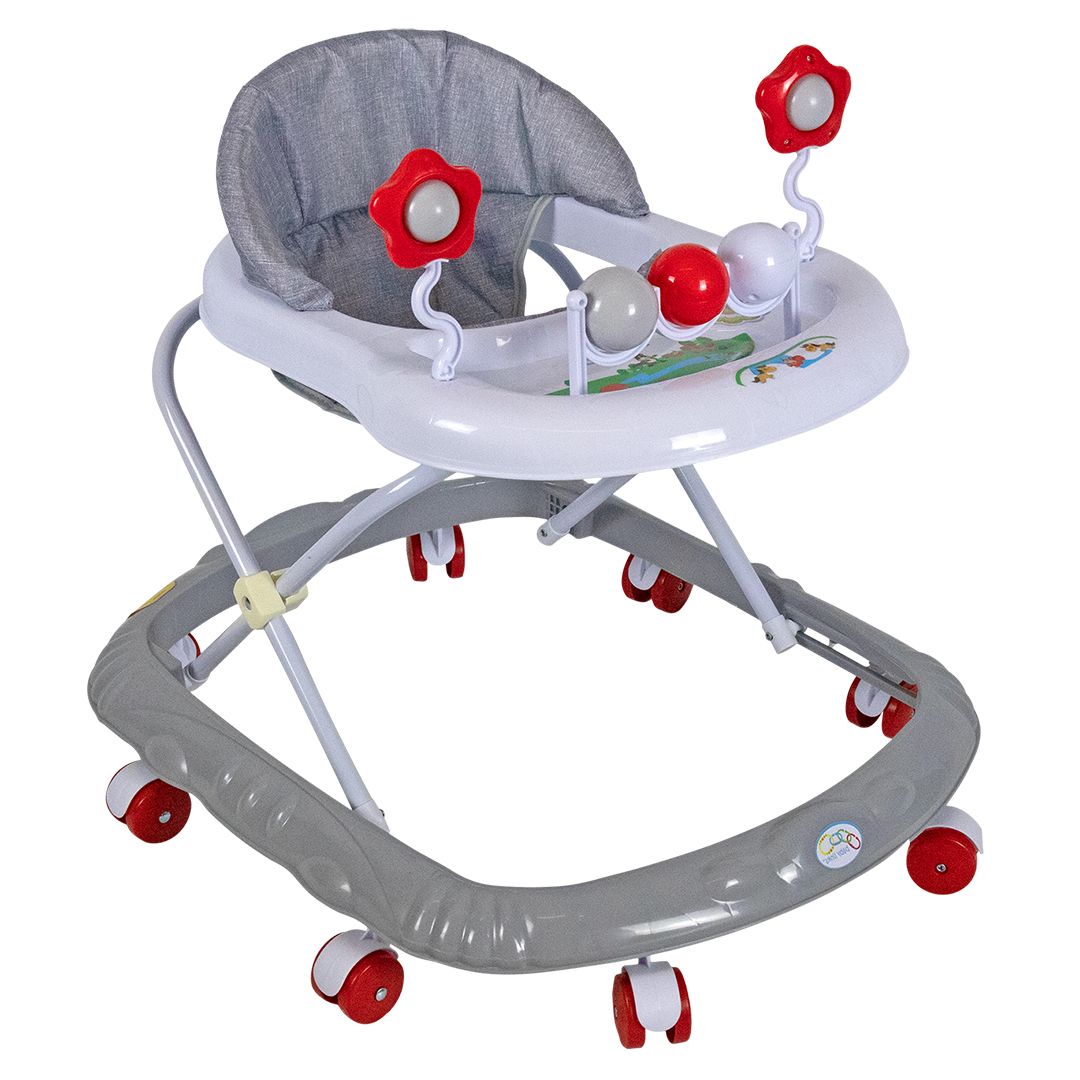 Baby Links Grey Walker with 3 Different Height Adjustments | Shop Today ...