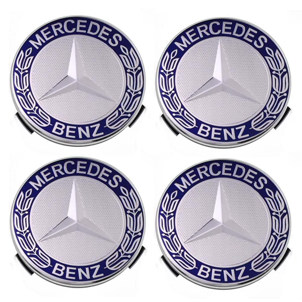 Mercedes Benz Wheel Caps - Set of 4 | Shop Today. Get it Tomorrow ...