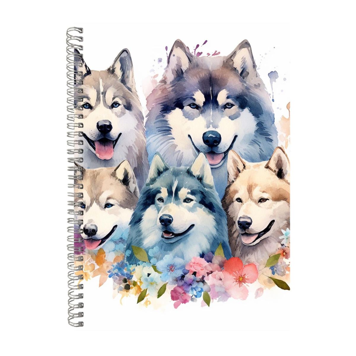 Flower Dogs 0 Gift Idea A4 Notepad 200 | Shop Today. Get it Tomorrow ...