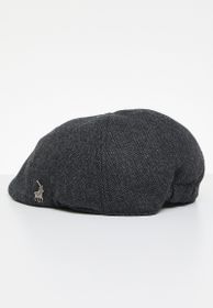 Polo Herringbone Mens Black Ivy Cap | Shop Today. Get it Tomorrow ...