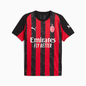 Puma Men's AC Milan Home Football Shirt - For All Time Red/Black | Shop ...