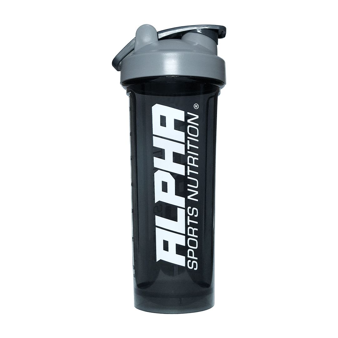 Alpha Sports Nutrition Titan Shaker - Grey Black - 700 ml Capacity ...