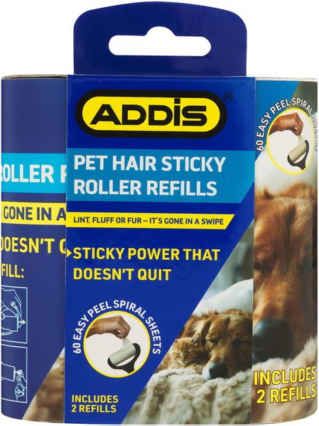 Addis Lint Roller Refills - Sticky Pet Hair - 2 Pack Prices | Shop ...