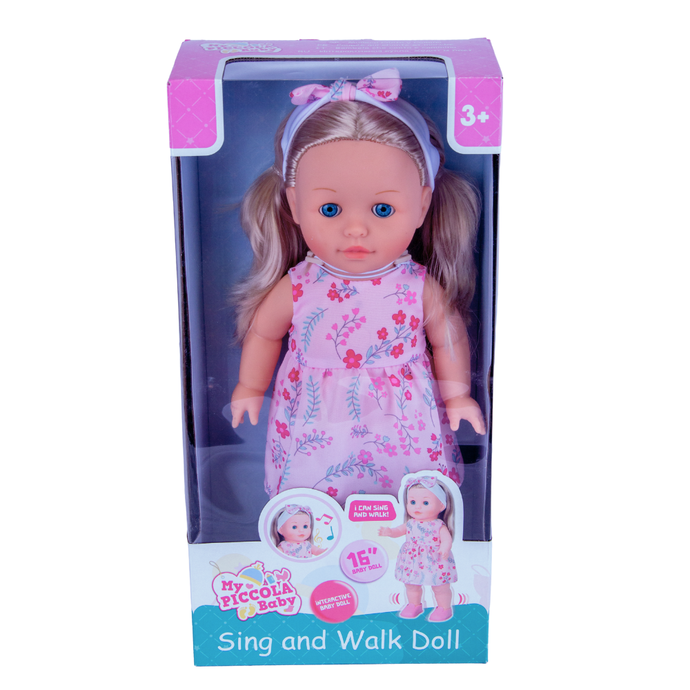 Takmay Dolls - Baby Girl Doll - Singing & Walking w Sounds - Hard Body ...