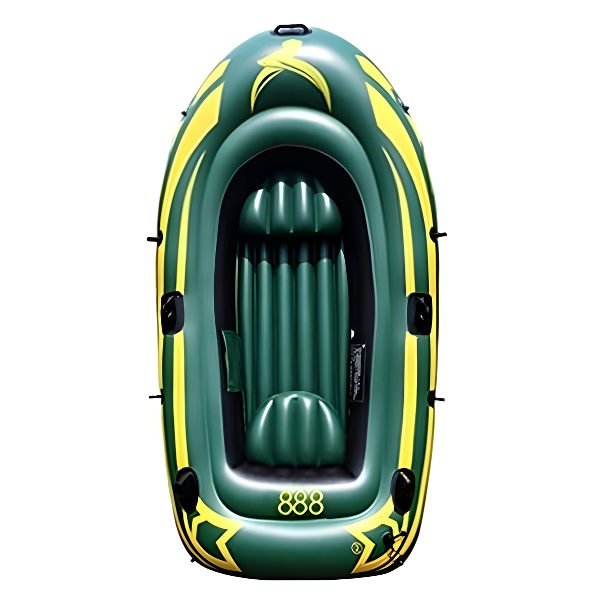 Inflatable Kayak 2 Person Inflatable Boat Folding PVC Surfing Traveling ...