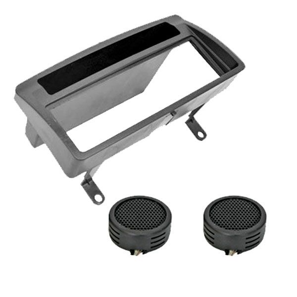 Toyota RunX 2006up Radio Fascia Trim Plate & EvoTuning 300W Tweeters ...