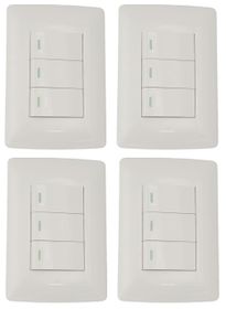 Hello Today White 3 Lever 1 Way Light Switch - 4 Pack | Shop Today. Get ...