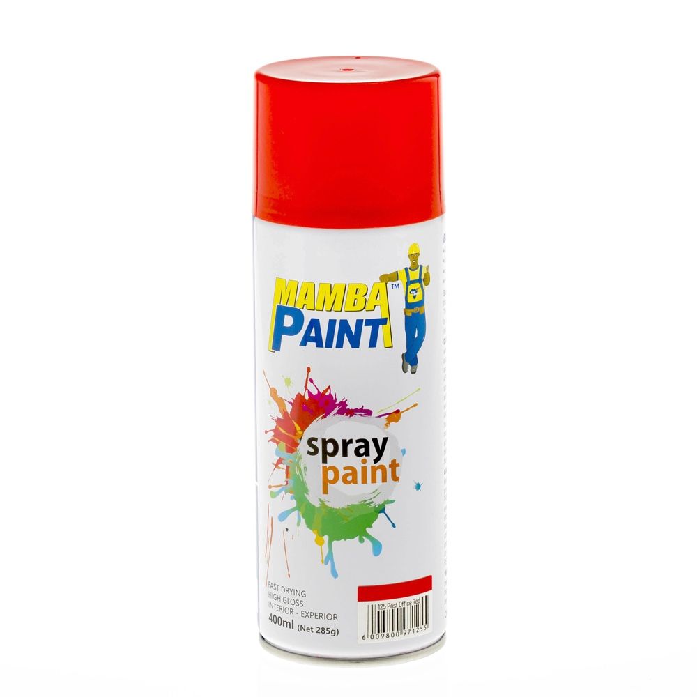 BLACK MAMBA Spray Paint 400ml - Post Office Red | Shop Today. Get it ...