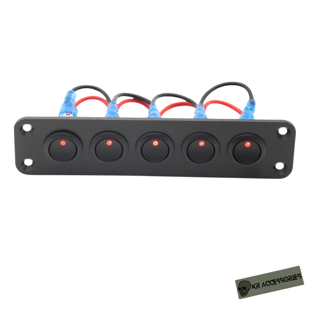 Auto Toggle On/Off Switches & Panel (5-Switch) | Shop Today. Get it ...