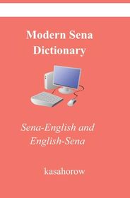 Modern Sena Dictionary: Sena-English and English-Sena | Shop Today. Get ...