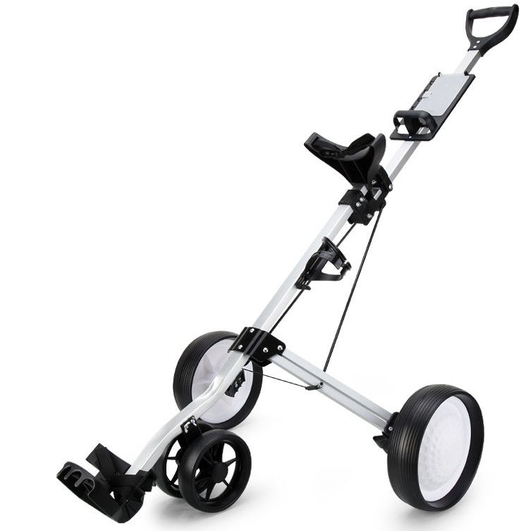 Aluminum Alloy Golf Carts Foldable Golf Pull Cart - 4 Wheel Golf Pull ...