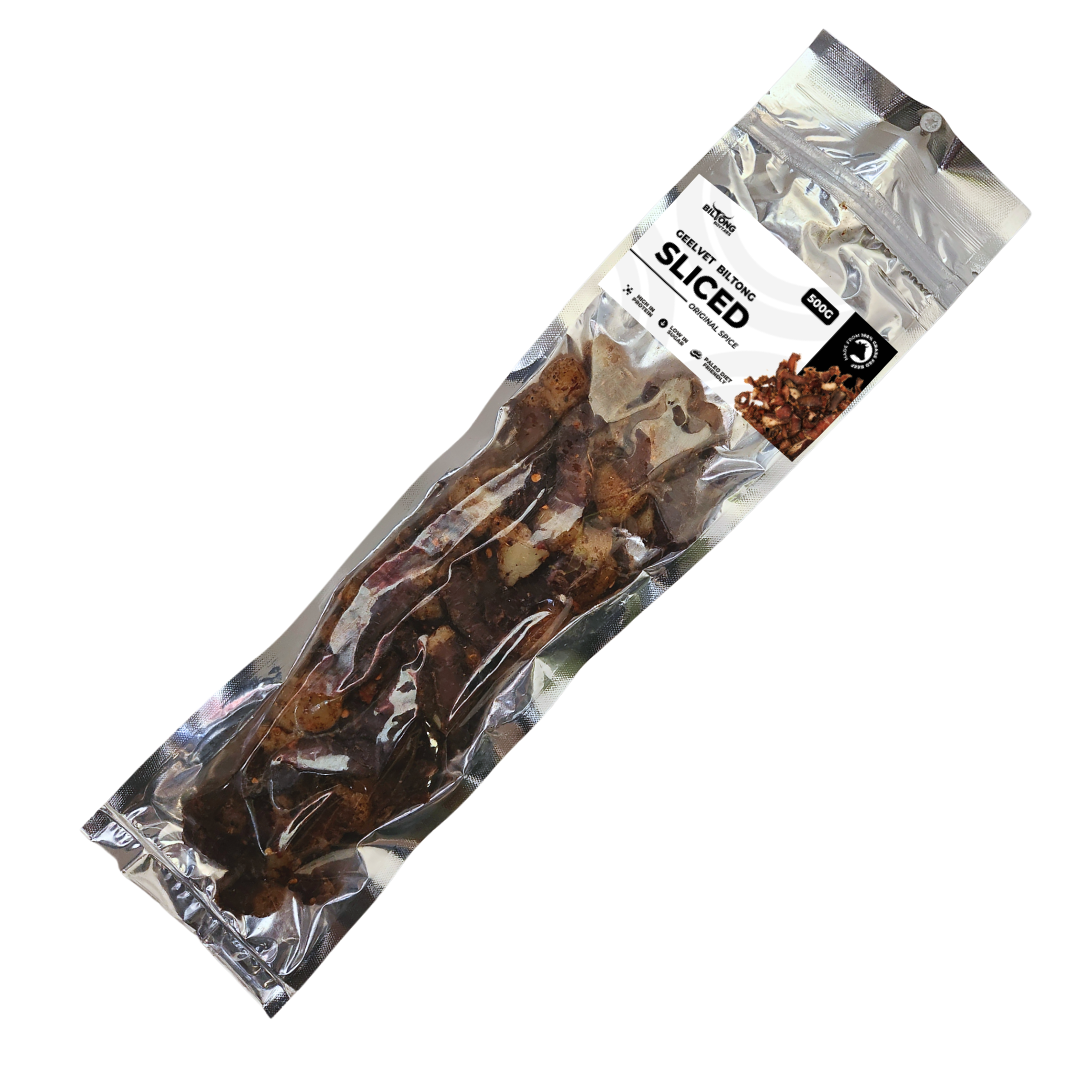 Biltong Boytjies C Grade Geelvet Original Sliced Biltong Snack Pack (500g) | Shop Today. Get it ...