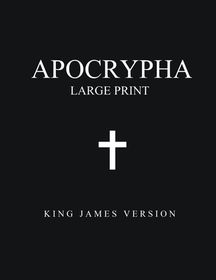 Apocrypha (Large Print): King James Version | Shop Today. Get it ...