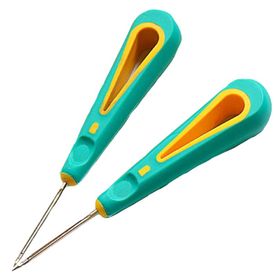 Craft Sewing Tool DIY 2pcs Awl Needle Kit for Repair Shoe (10 cm ...