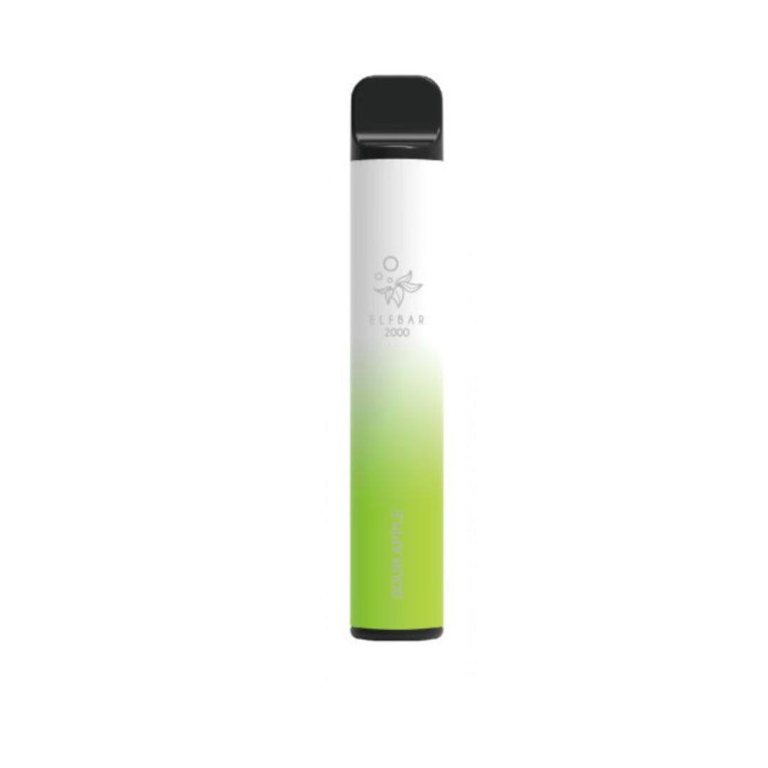 Elf Bar Disposable Smoking Device Sour Apple 2000 Puffs | Shop Today ...
