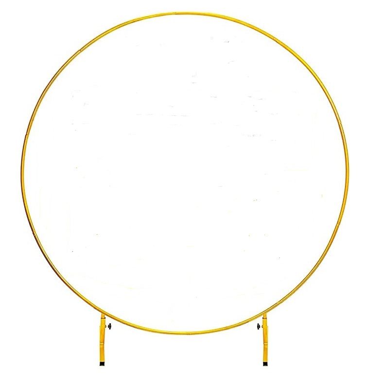 2.2 m Diameter Dismountable Round Backdrop Stand,Iron Circle Wedding ...