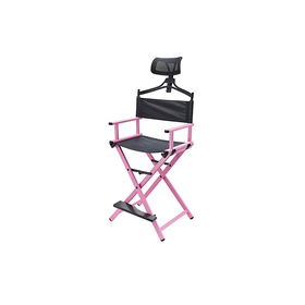 Foldable Aluminum Makeup Director Chair With Footrest And Headrest Y195 ...