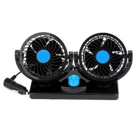 Mini 12V Double Headed Vehicle Fan | Shop Today. Get it Tomorrow ...