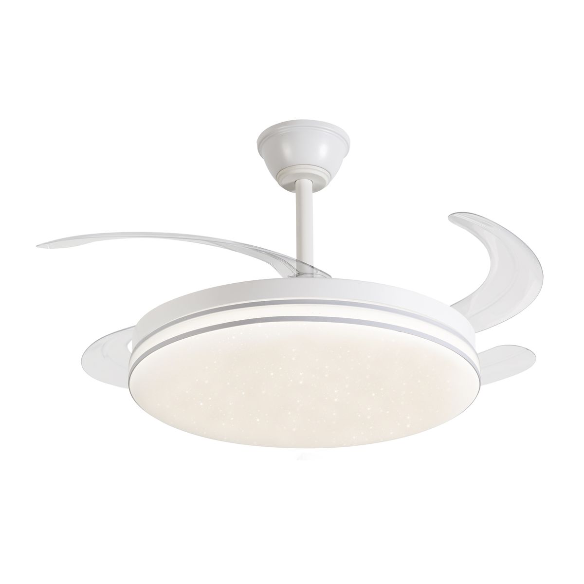 Redisson Ceiling Fan with Lights-4-Blade Chandelier Ceiling Fan with ...