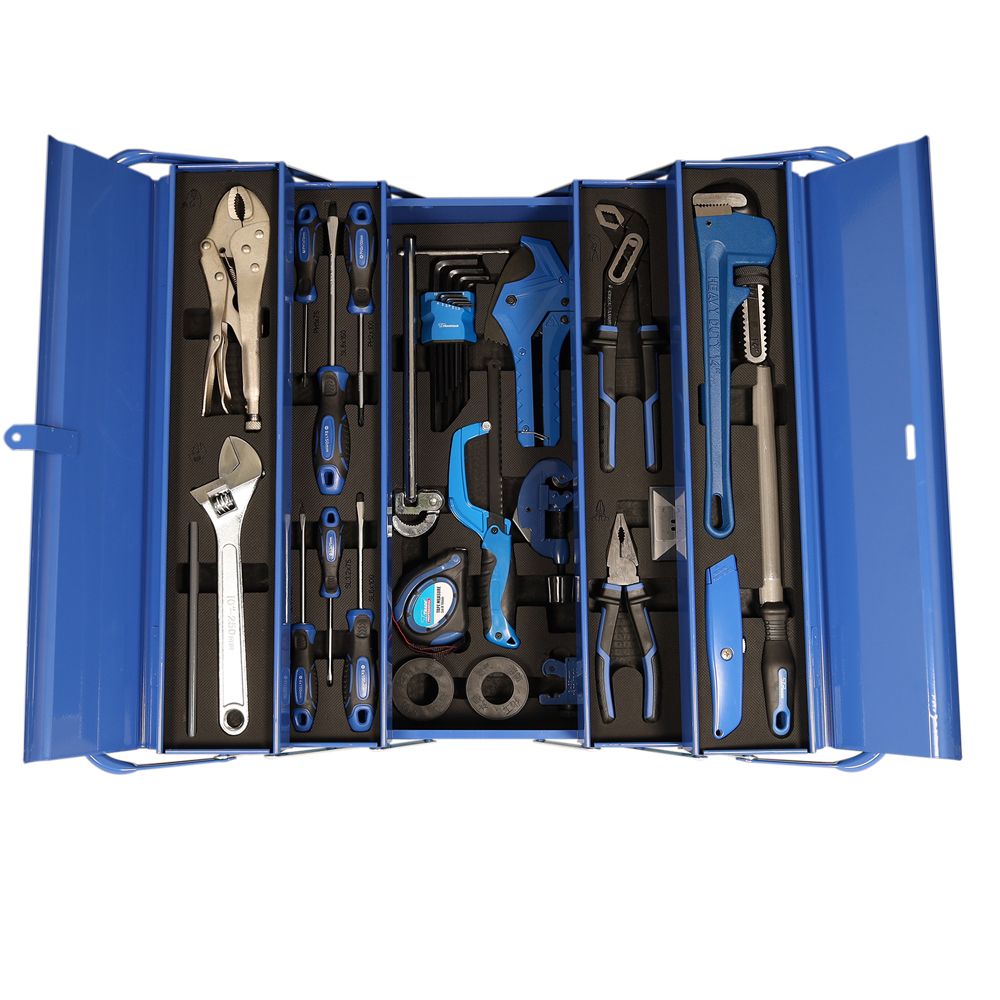 Trade Professional 37 Pieces Plumbers Toolkit | Shop Today. Get it ...
