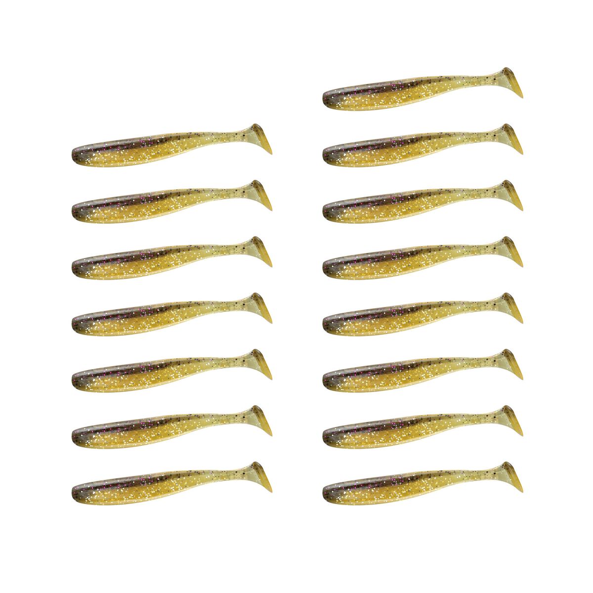 4.2g 9cm T-Tail Soft Lures - 15pc Paddle Tail Swimbaits for Bass ...