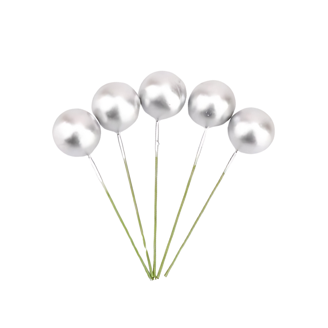 Silver Cake Balls - 30mm | Shop Today. Get it Tomorrow! | takealot.com