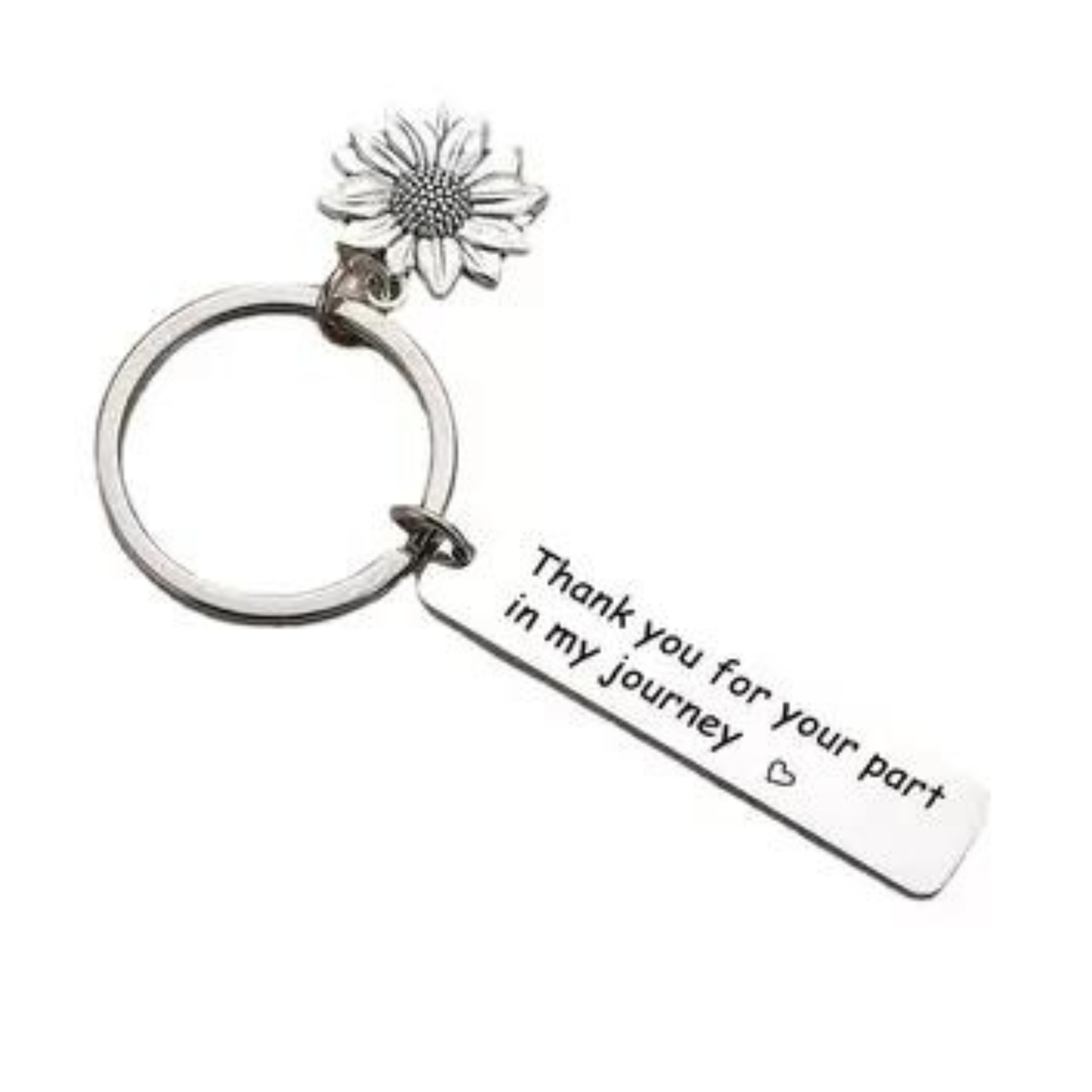 stainless-steel-keychain-good-friend-friendship-sun-flower-keychain