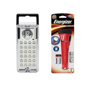 Waco - Rechargeable Lantern & Waterproof Handheld Light (incl. 2x AA ...