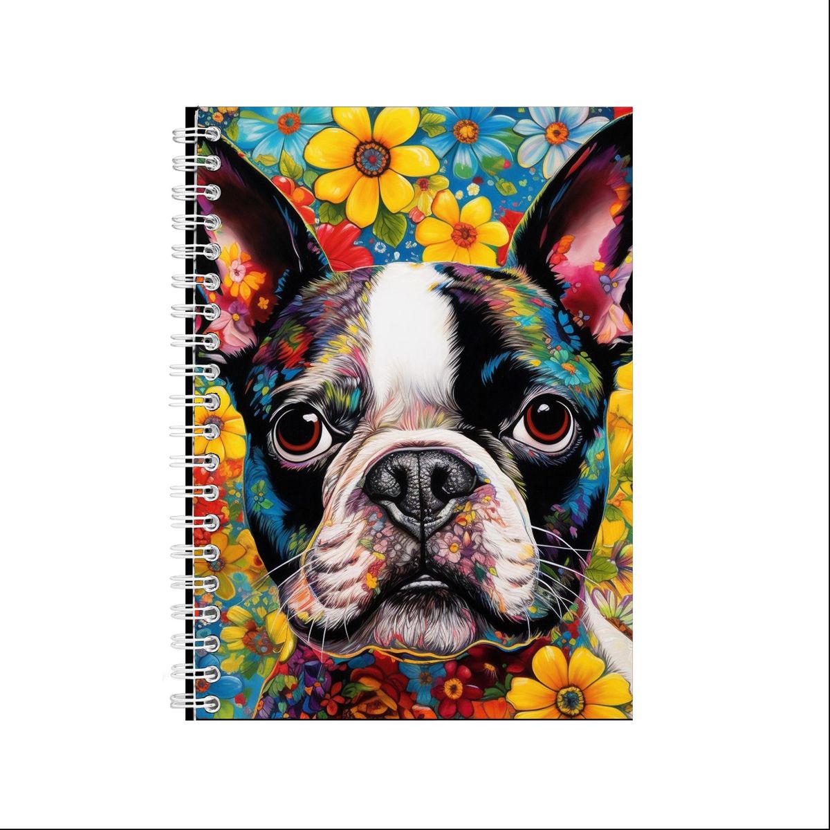 BOSTON TERRIER Ninji A5 Notebook B-Day Gift | Shop Today. Get it ...