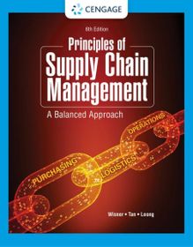 Principles Of Supply Chain Management - A Balanced Approach | Shop ...