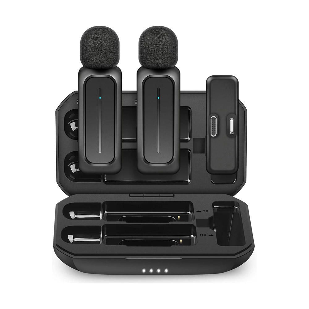 FMBP Vlog wireless microphone-omni-directional pattern with charging ...