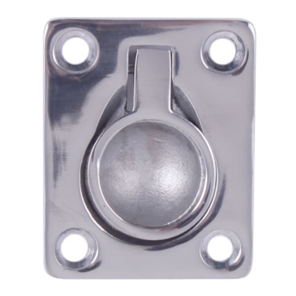 Marine Grade 316 Stainless Steel Ring Pull - 1 1/2 x 1 5/16 Inches ...