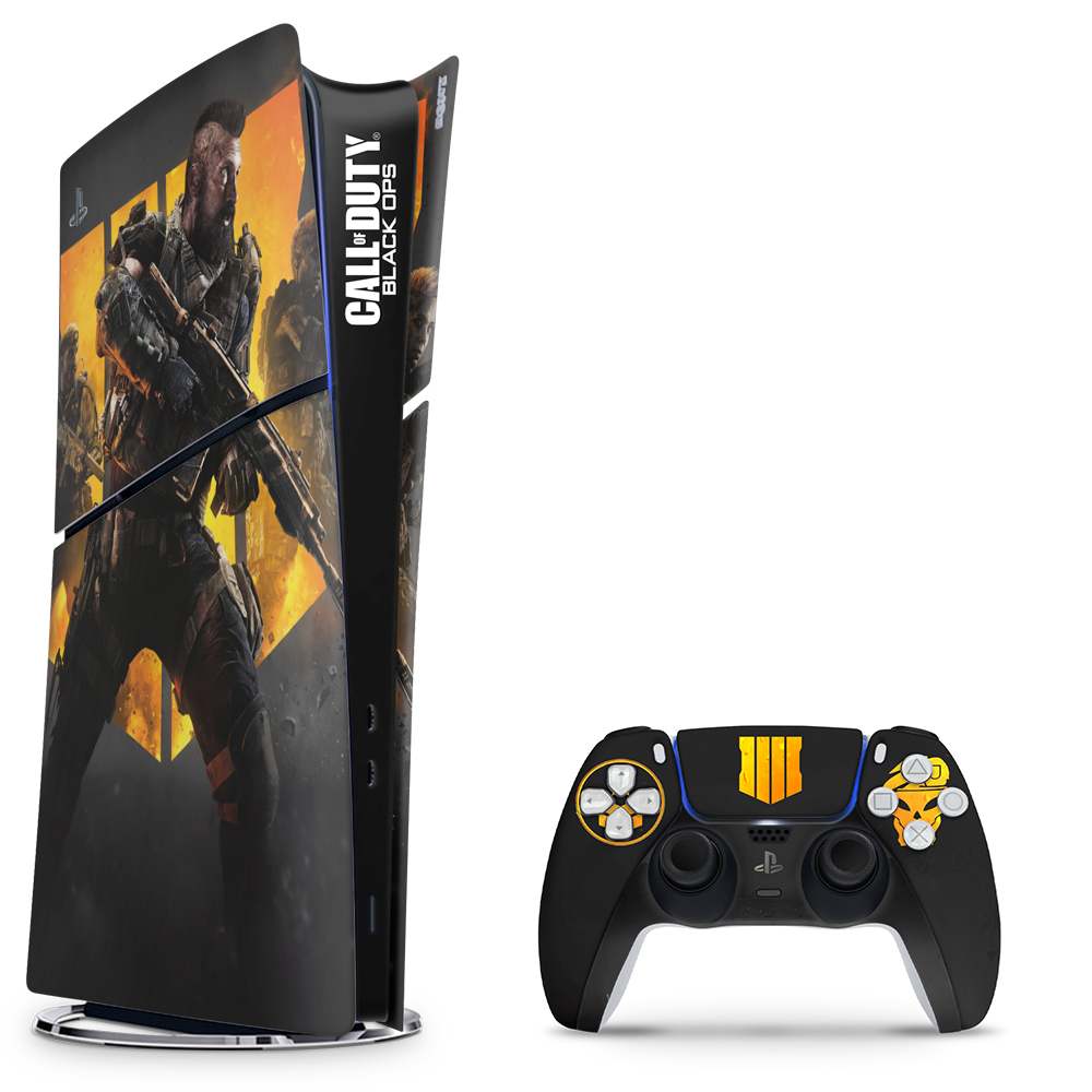 SkinNit Sticker for PS5 Slim Digital - Black Ops 4 2021 (Sticker Only ...