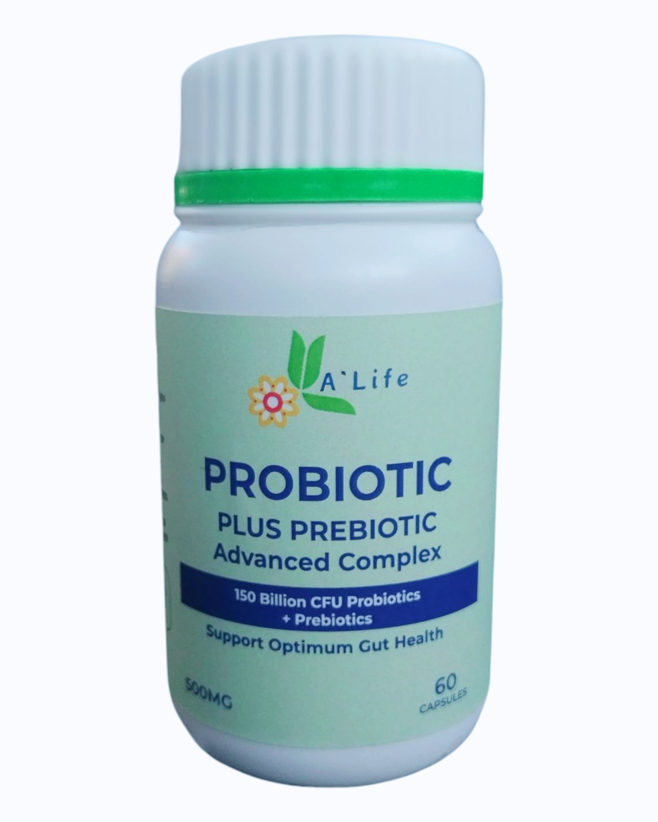 150 Billion CFU 24-Strain Probiotic Plus 500mg Prebiotic (60 Capsules ...