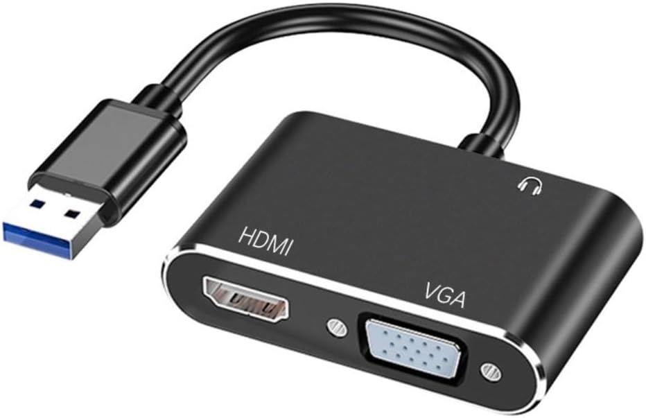 USB 3.0 To HDMI+VGA Adapter -It support 1920x1080 Full Video Output ...