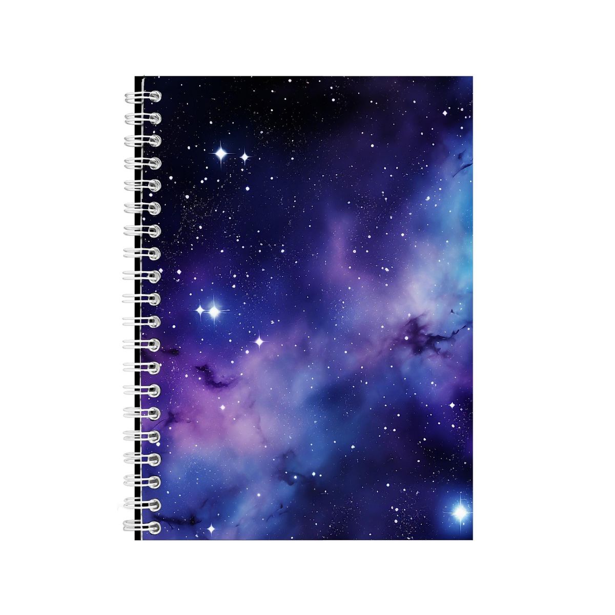Milky Way A5 Notebook Spiral Lined Astronaut Space Lover Graphic ...