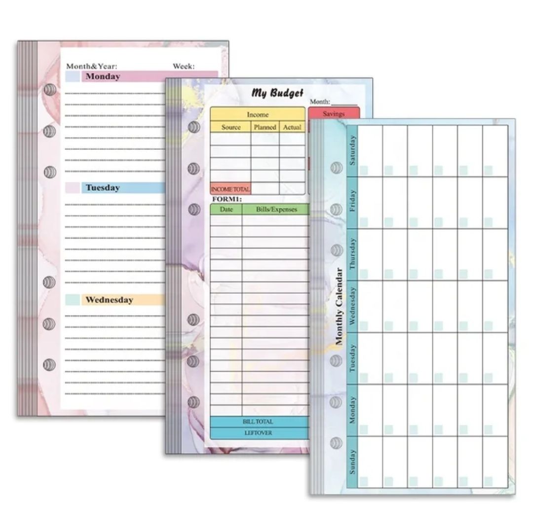 Budget Binder Replacement Inserts (Set of 82) | Shop Today. Get it ...